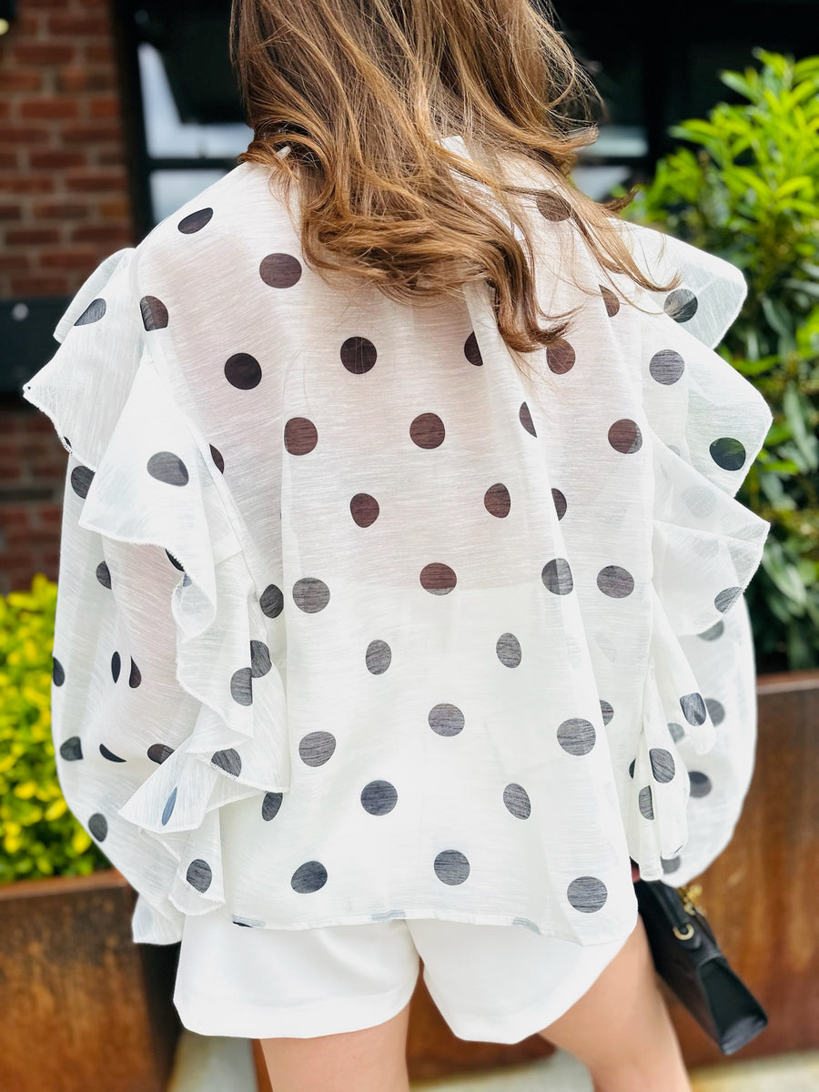 Dottie Dramatic Bow Blouse – Azlinn Hope